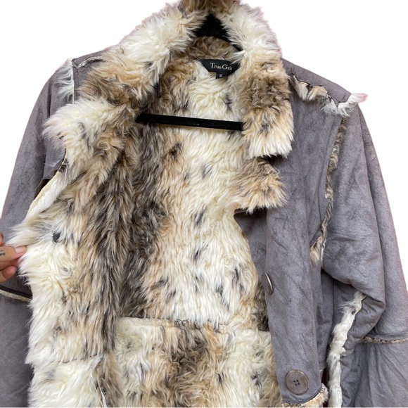 True Grit | Jackets & Coats | True Grit Winter Gray Afghan Trench Coat ...